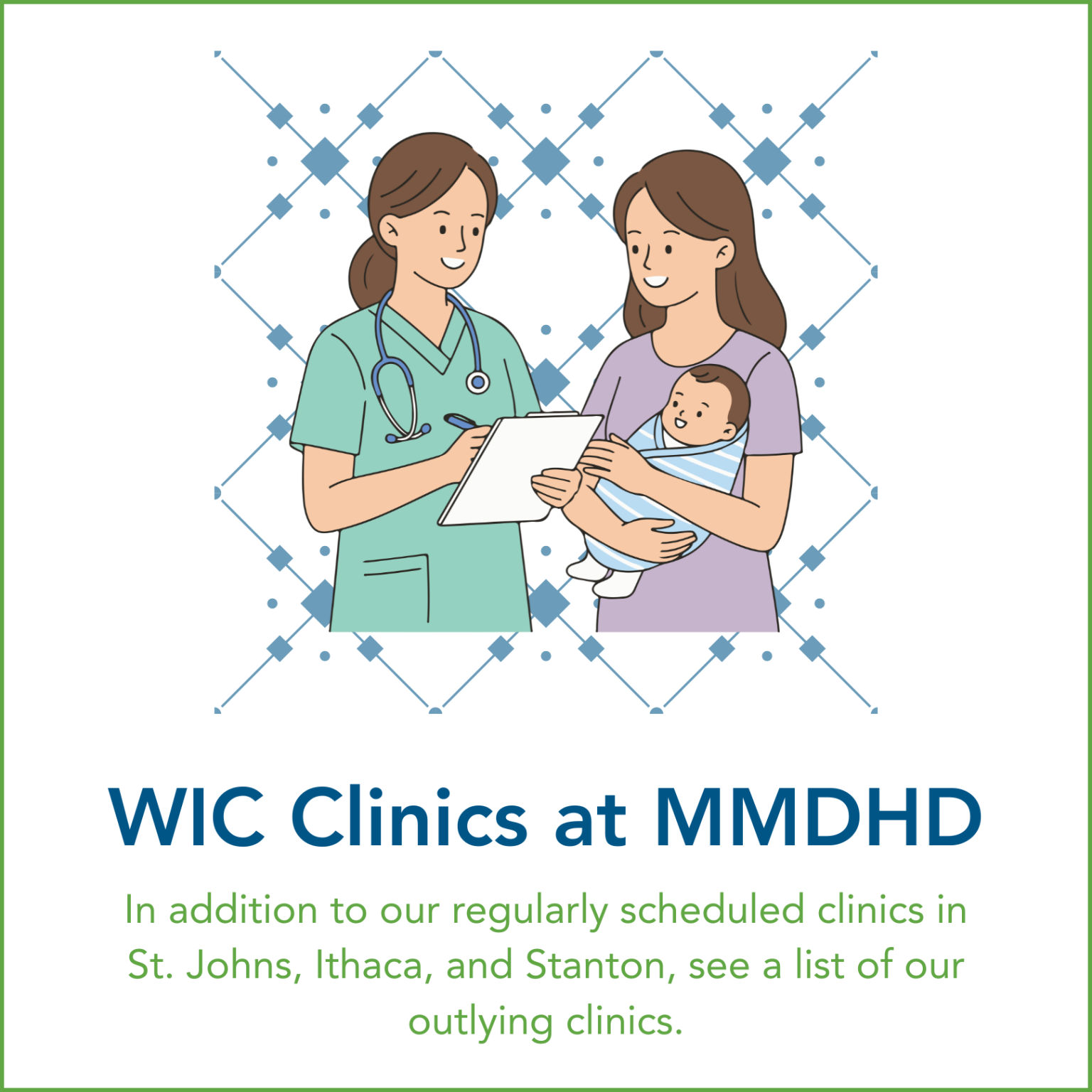 WIC WS Clinics | MMDHD District Health Department